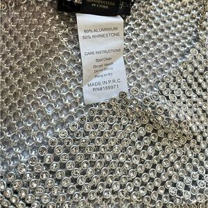 House of Harlow 1960 | Tops | House Of Harlow 96 Nwt Silver Mesh ...